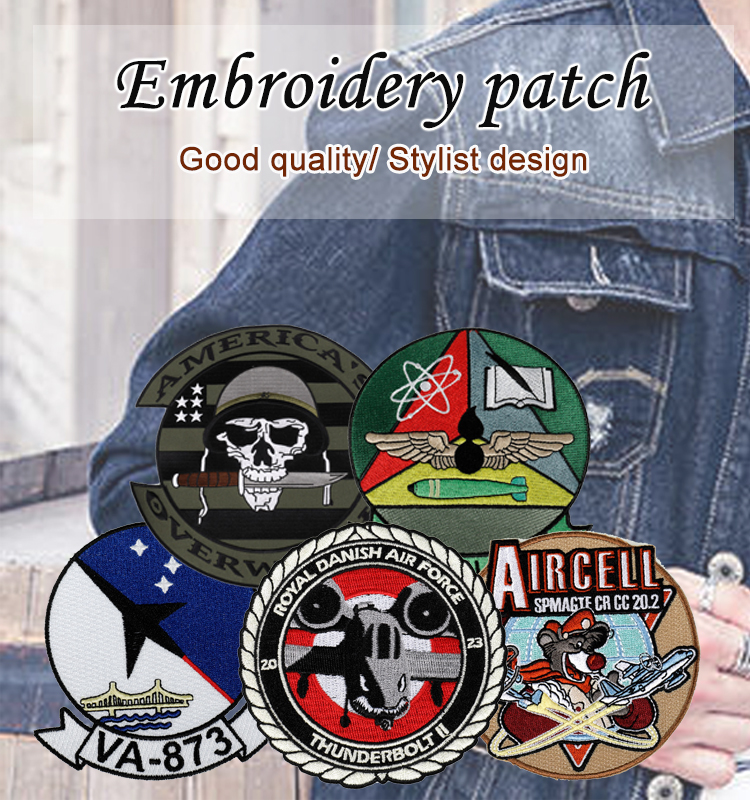 Custom Sticker Smile Face Patch Embroidery Iron-On Chenille Patches Kid ...