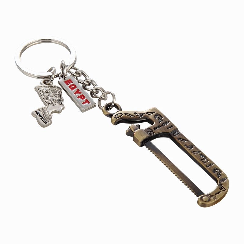 Broken Heart Design Matte Nickel Plated Metal Souvenir Custom Keychain ...