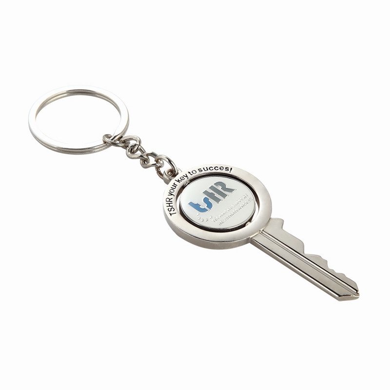 Broken Heart Design Matte Nickel Plated Metal Souvenir Custom Keychain ...